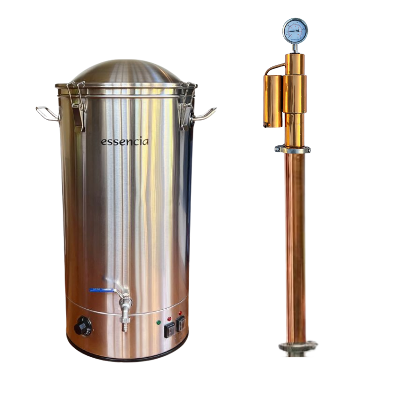 Essencia Express Copper Reflux & Pot Condenser Kit with 50L Boiler 2KW ...